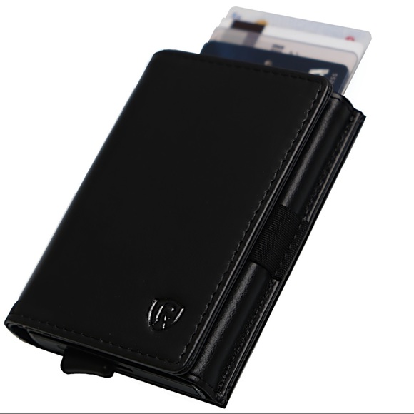 CAVAARTIS | Accessories | Designer Bifold Smart Wallet Rfid Minimalist ...